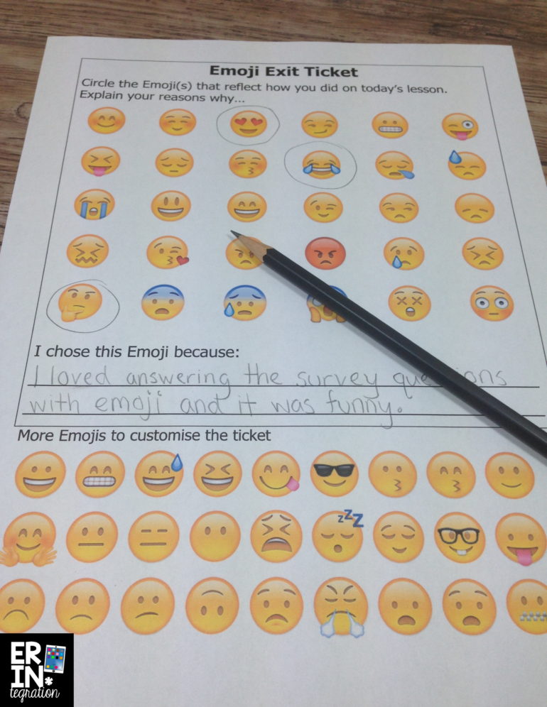 EMOJIS IN THE CLASSROOM