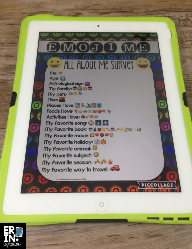 EMOJIS IN THE CLASSROOM