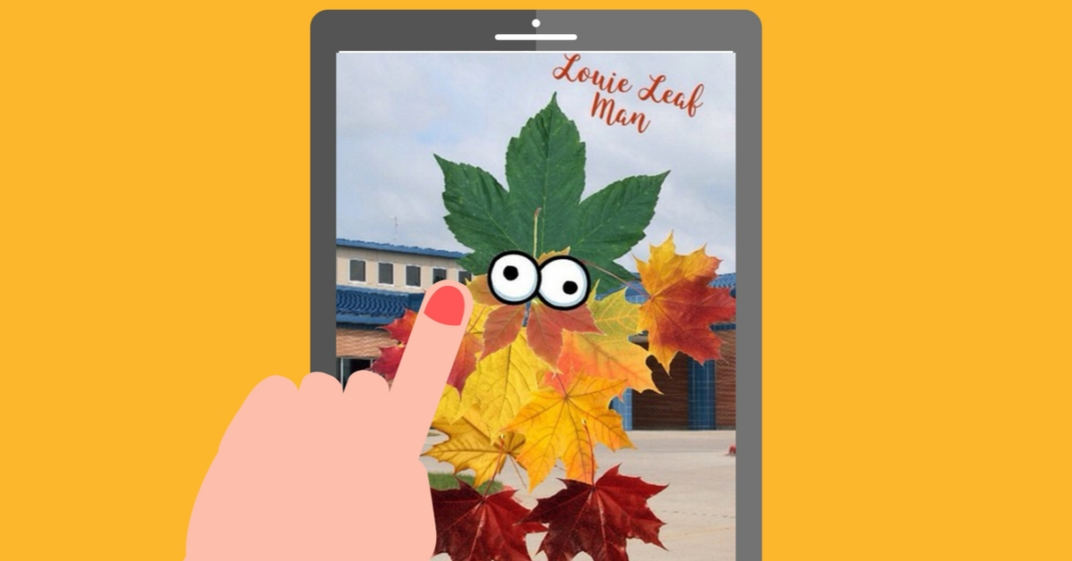 How to Make a Leaf Man on Pic Collage - Erintegration