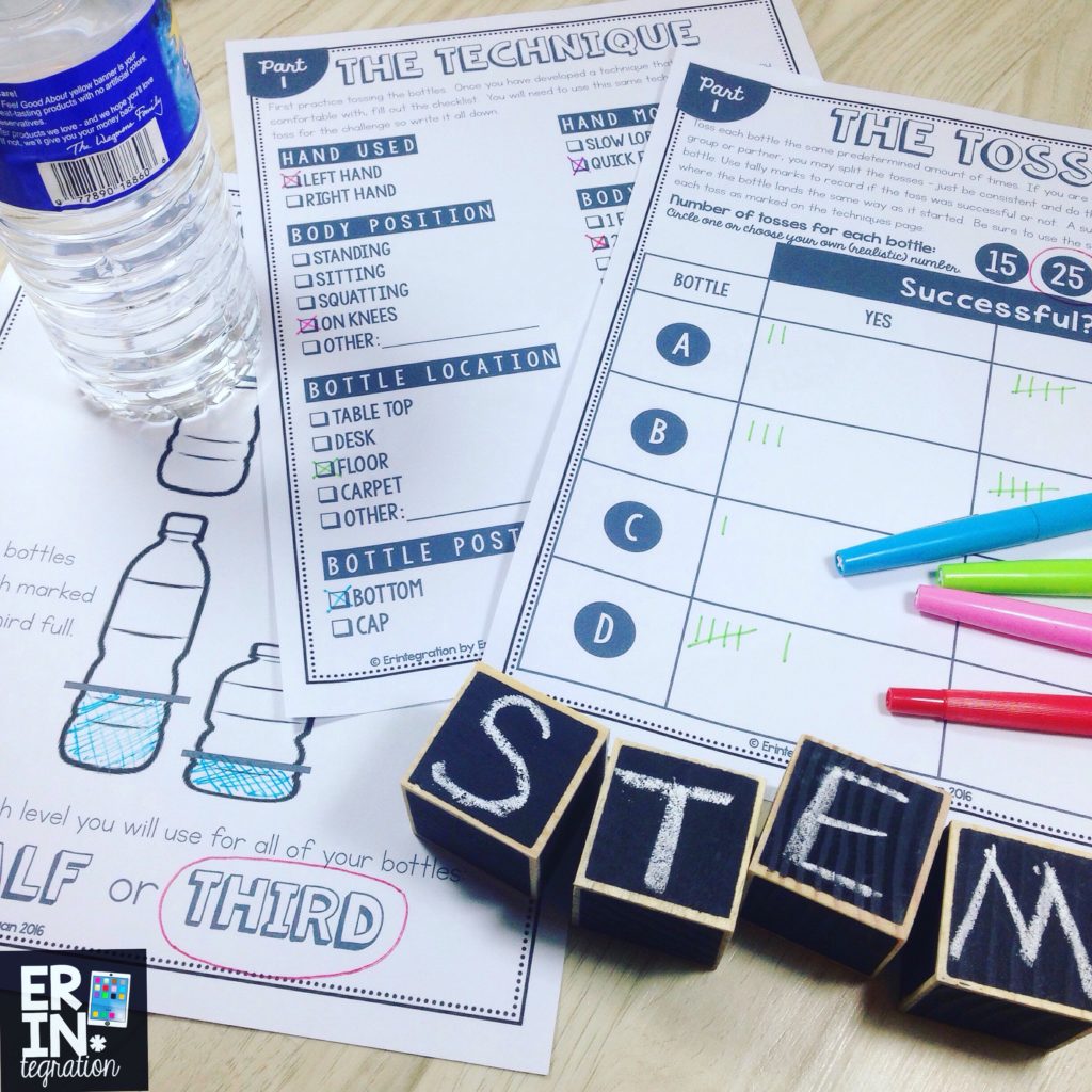 BOTTLE TOSSING AND FLIPPING IN THE CLASSROOM - Erintegration