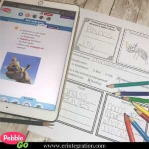 Project Based Learning in the Elementary Classroom Using PebbleGo ...