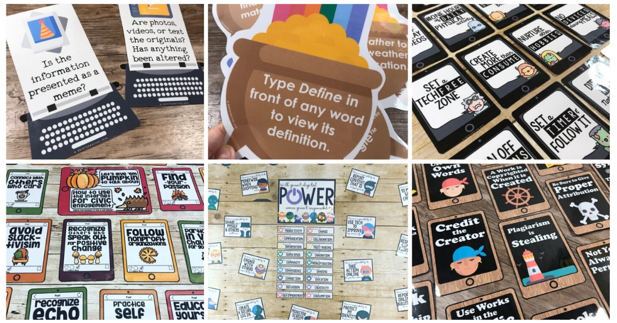 Digital Citizenship Posters Bulletin Boards And Classroom Decor digital-citizenship-posters-bulletin-boards-and-classroom-decor