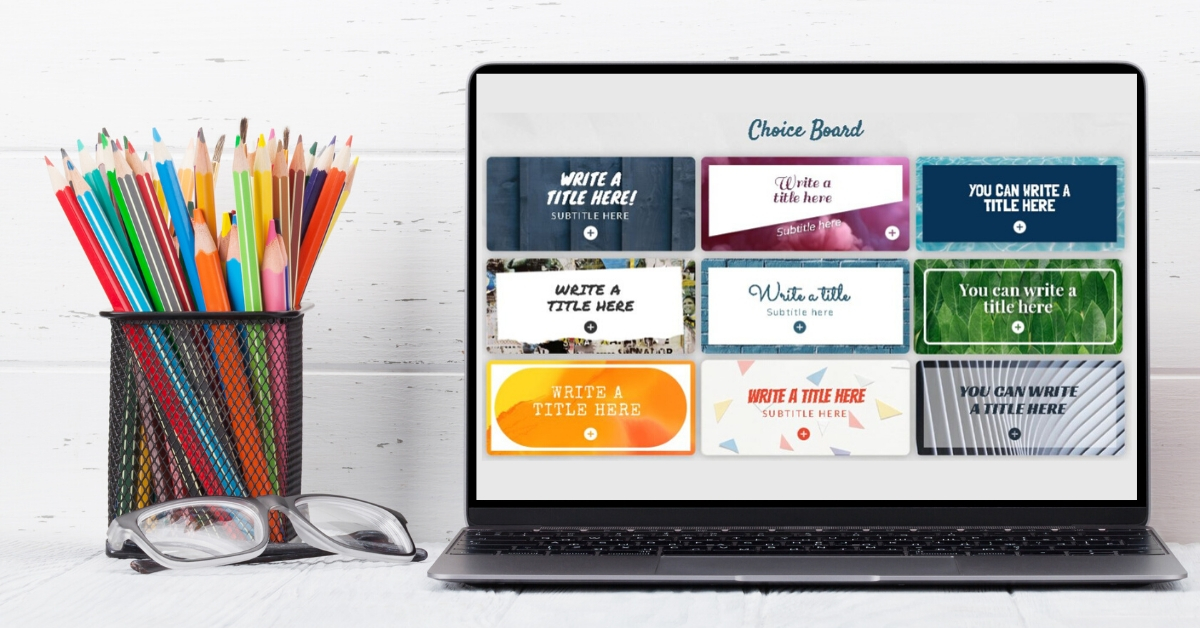 Using Choice Boards Remotely for Student-Centered Learning - Erintegration