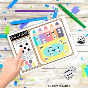 Free Digital Dice Activity Using Seesaw Icons - Erintegration
