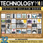 Bulletin Board: Editable Technology Decor - Erintegration