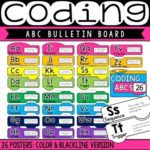 Coding Alphabet Posters with Definitions - Erintegration