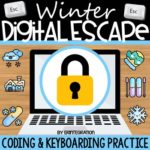 Back to School Digital Escape Room Keyboarding & Coding (Includes ...