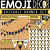 Emoji Banner - Editable - Erintegration