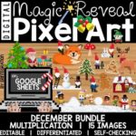 Google Sheets Digital Pixel Art Reveal