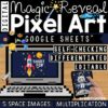 May 4th / Space Digital Pixel Art Magic Reveal MULTIPLICATION ...