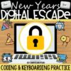Valentine Digital Escape Room Keyboarding & Coding (Includes Unplugged Version) - Erintegration