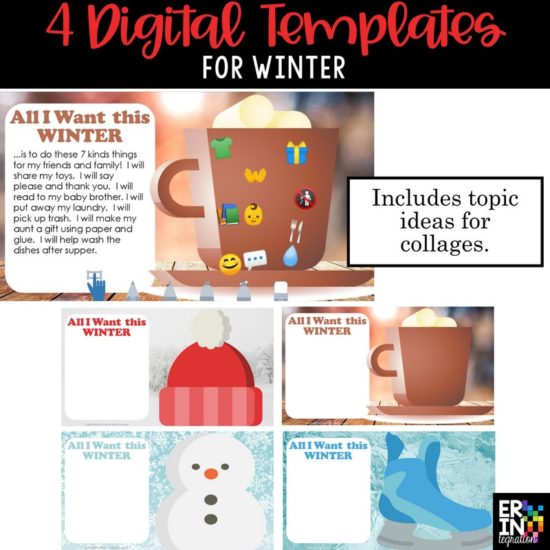 Christmas Wish List Activities on Google Slides & Seesaw - Erintegration