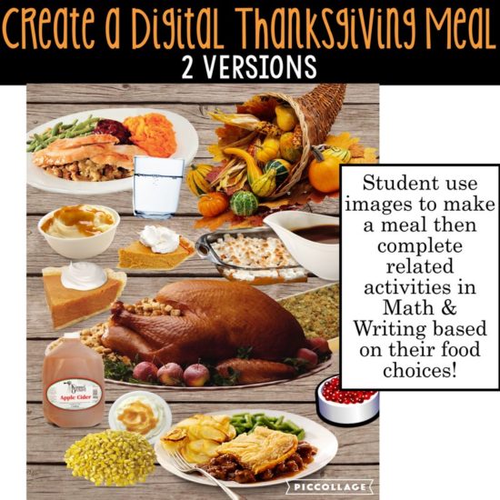 Digital Activities for Thanksgiving on Google Slides: Create a Virtual ...
