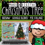 Digital Christmas Tree Activities on Google Slides & Seesaw - Erintegration