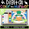 Digital Color by Number | March | Spring | Editable | Google Slides ...