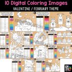 Digital Color by Number | Valentine's Day | Editable | Google Slides ...