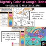Digital Color by Number | Valentine's Day | Editable | Google Slides ...