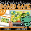 Digital Board Game | Place Value | Self-Checking | Editable | Google ...