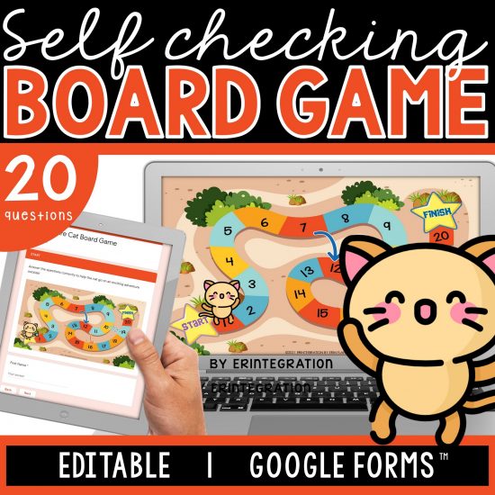 Digital Board Game | 2-Digit Addition | Self-Checking | Editable ...