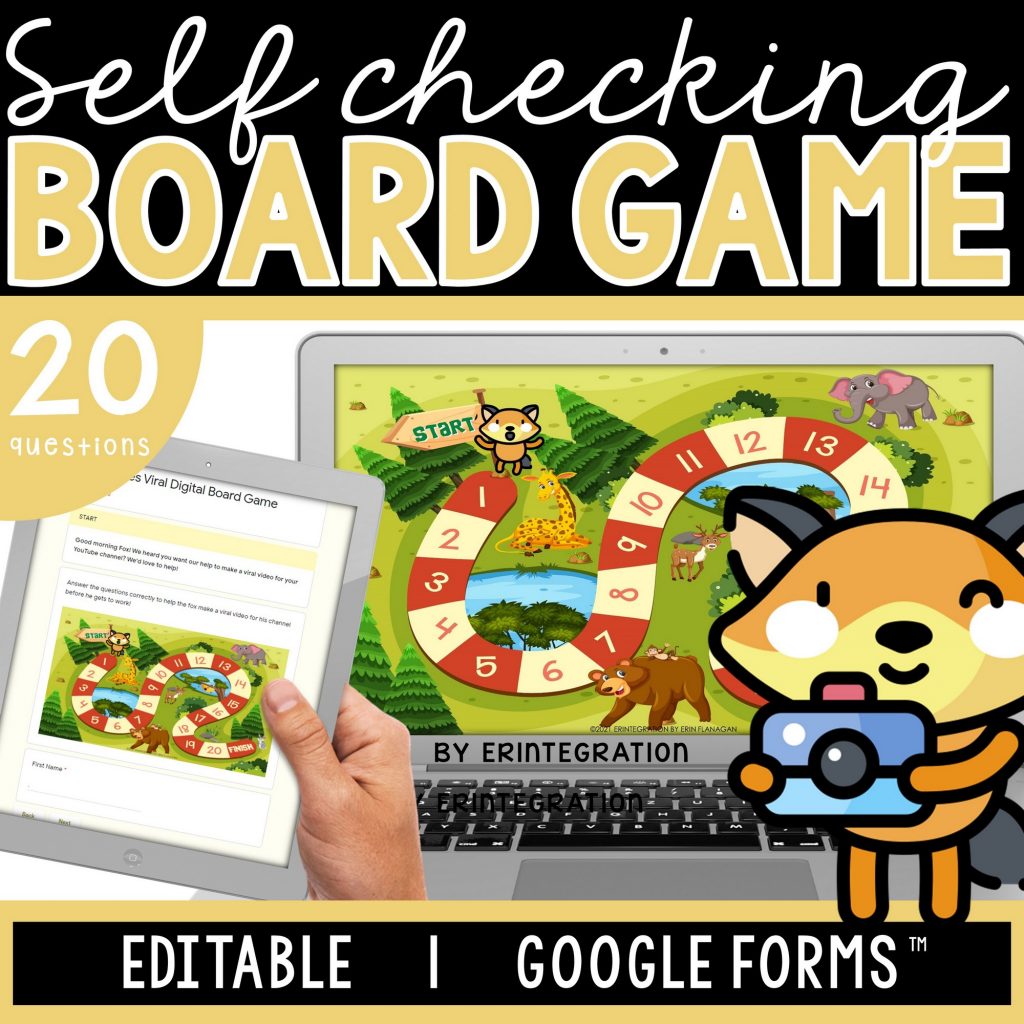 Digital Board Games Using Google Forms and Google Slides - Erintegration