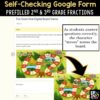 Digital Board Game | Fractions | Self-Checking | Editable | Google ...
