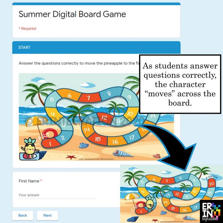 Digital Board Games Using Google Forms and Google Slides - Erintegration