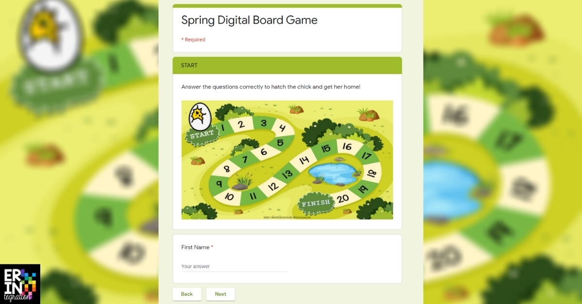 Digital Board Game | 2-Digit Addition | Self-Checking | Editable ...