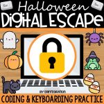 Halloween Digital Escape Room Keyboarding & Coding (Includes Unplugged ...