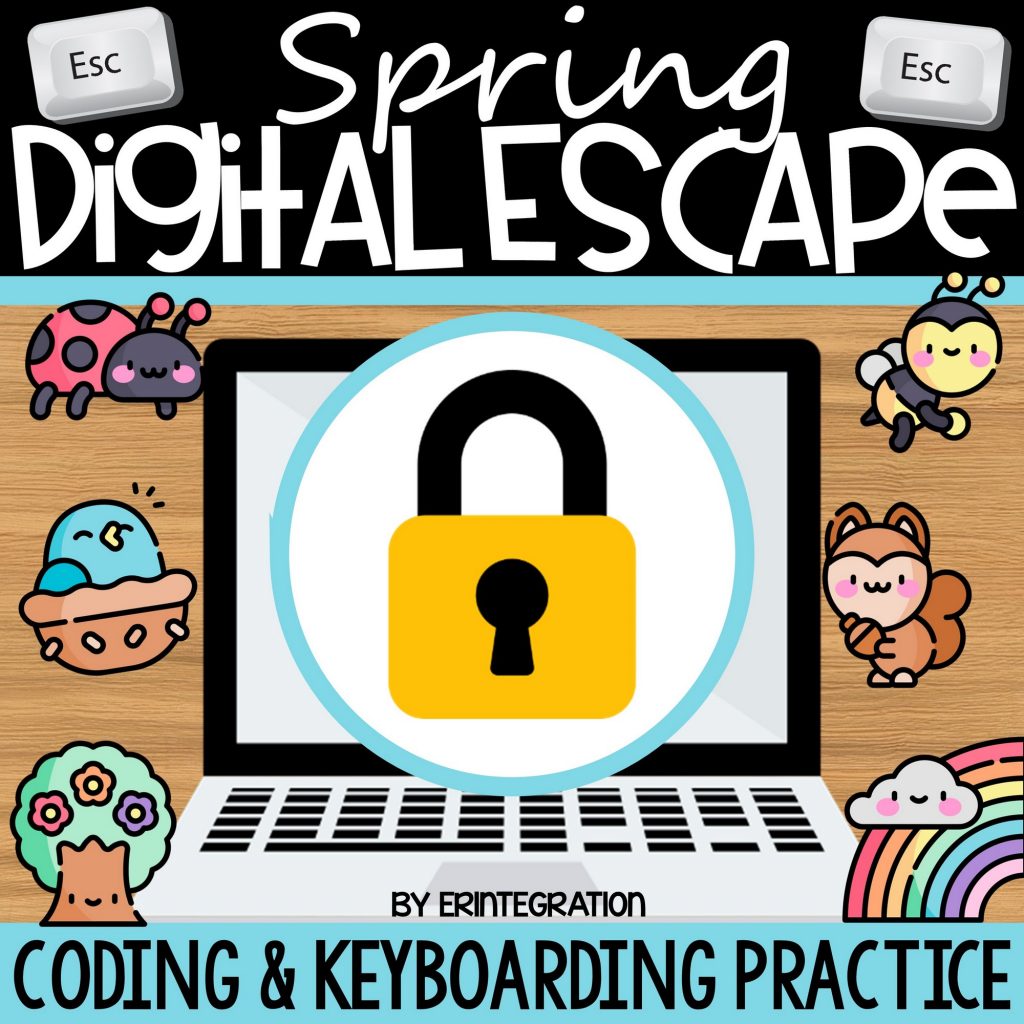 Digital Escape Room Keyboarding & Coding: Learn the Parts of a Computer ...