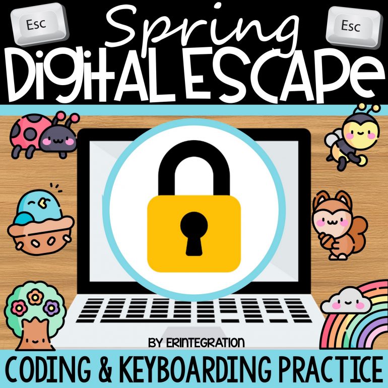 Digital Escape Room Keyboarding & Coding: Learn the Parts of a Computer ...