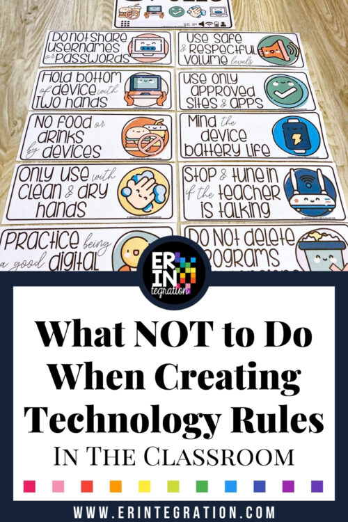 What NOT to Do When Creating Technology Rules in the Classroom ...