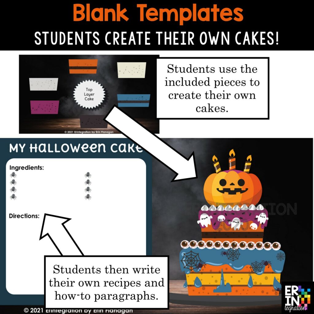 Halloween Create a Cake | Digital Activity | Editable | Google Slides ...