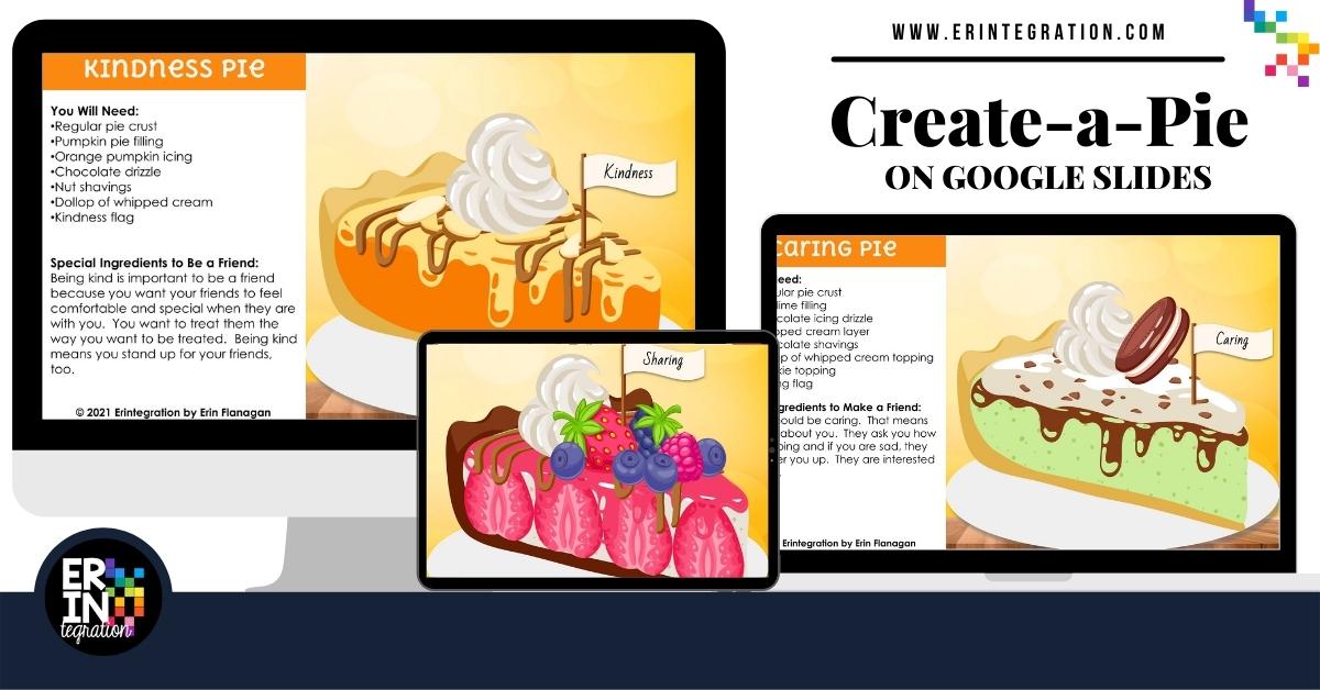 Thanksgiving Digital Activity | Create a Pie | Editable | Google Slides ...