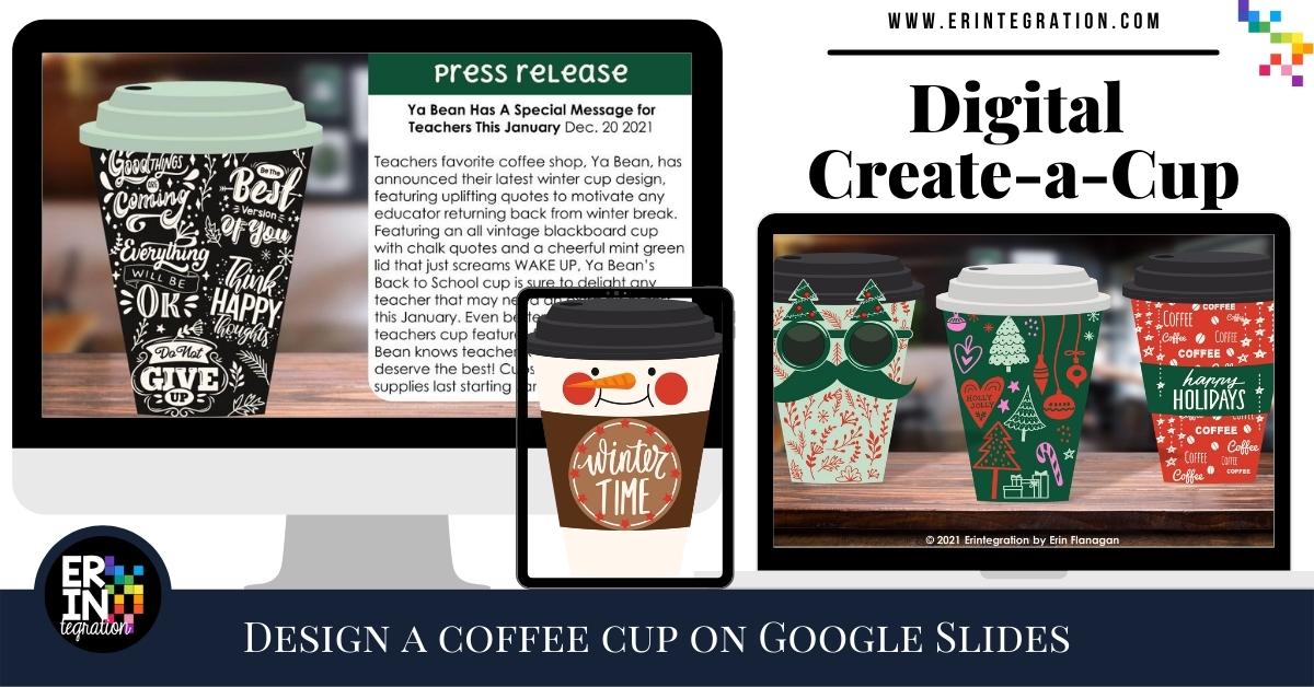 Christmas Digital Activity | Create a Coffee Cup | Editable | Google ...