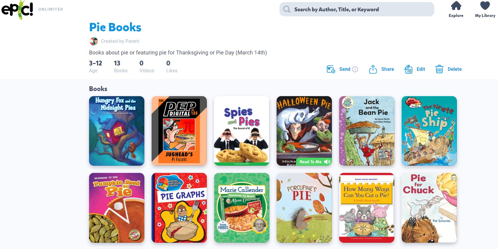 Digital Pie Activity for Thanksgiving or Pie Day - Erintegration