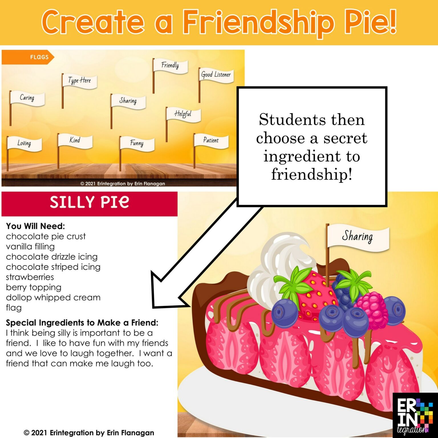 Thanksgiving Digital Activity | Create a Pie | Editable | Google Slides ...