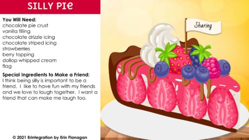 Digital Pie Activity for Thanksgiving or Pie Day - Erintegration