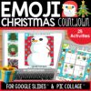 Christmas Activities | Google Slides | Emoji Countdown | Digital Advent ...