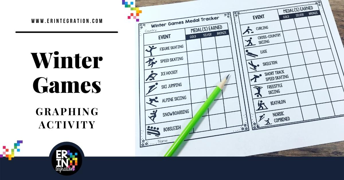 Winter Games Bulletin Board and Medal Tracker - Erintegration