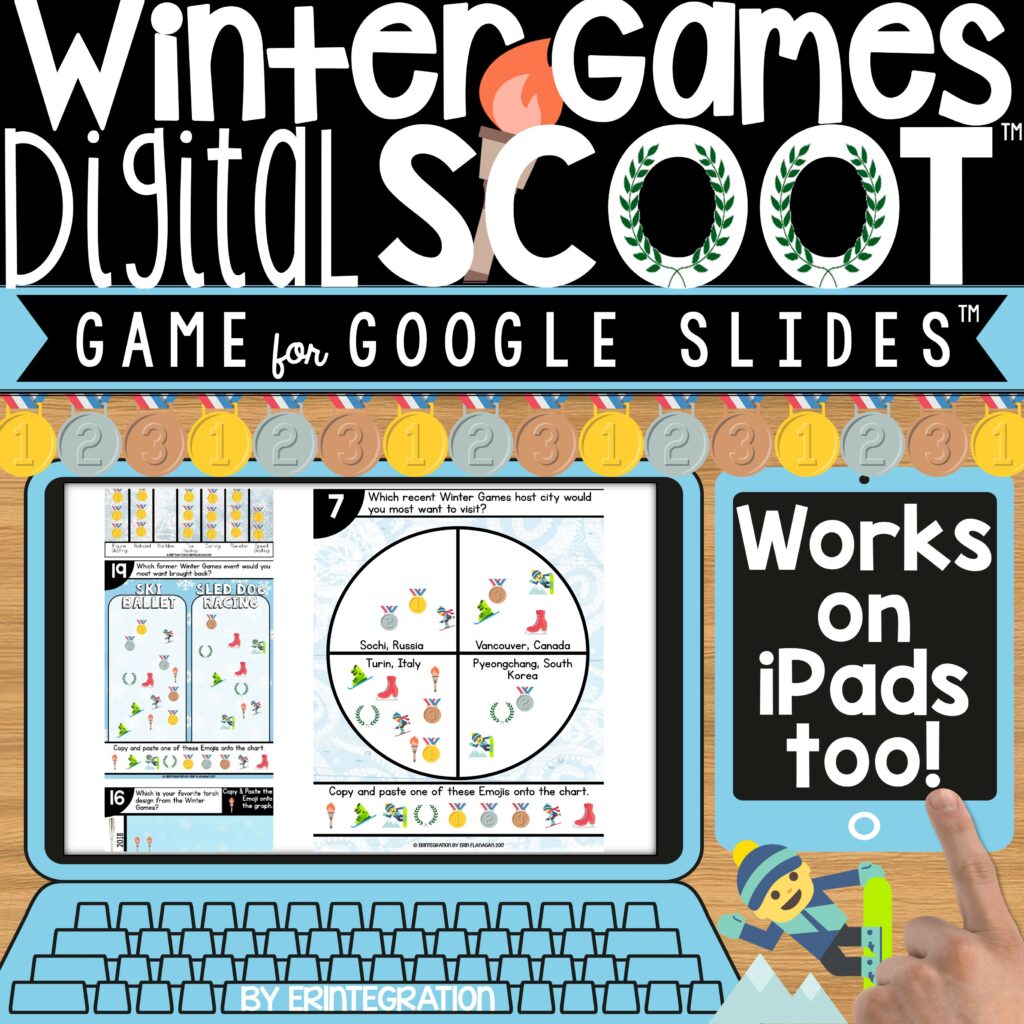 Winter Games Bulletin Board and Medal Tracker - Erintegration