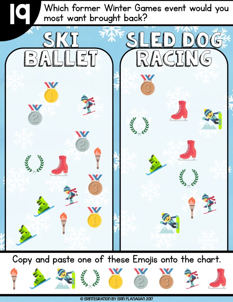 WINTER GAMES GOOGLE SLIDES DIGITAL SCOOT - Erintegration