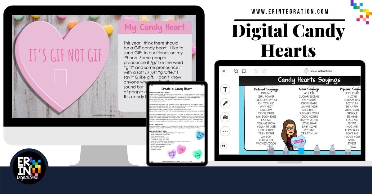 Valentines Day Conversation Hearts | Google Slides | Seesaw | Pic ...