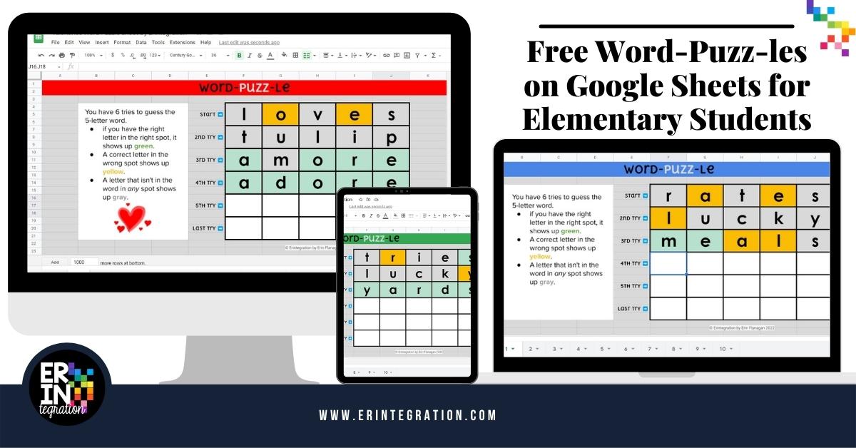 Wordle in the Elementary Classroom - Erintegration