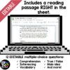 Pi Day Google Sheets Emoji Pixel Art Nonfiction Reading Comprehension ...