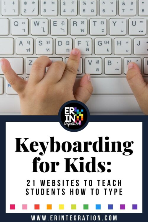 Keyboarding for Kids: 21 Websites to Teach Students How to Type ...