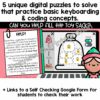 Christmas Digital Escape Room Keyboarding & Coding Google Slides ...