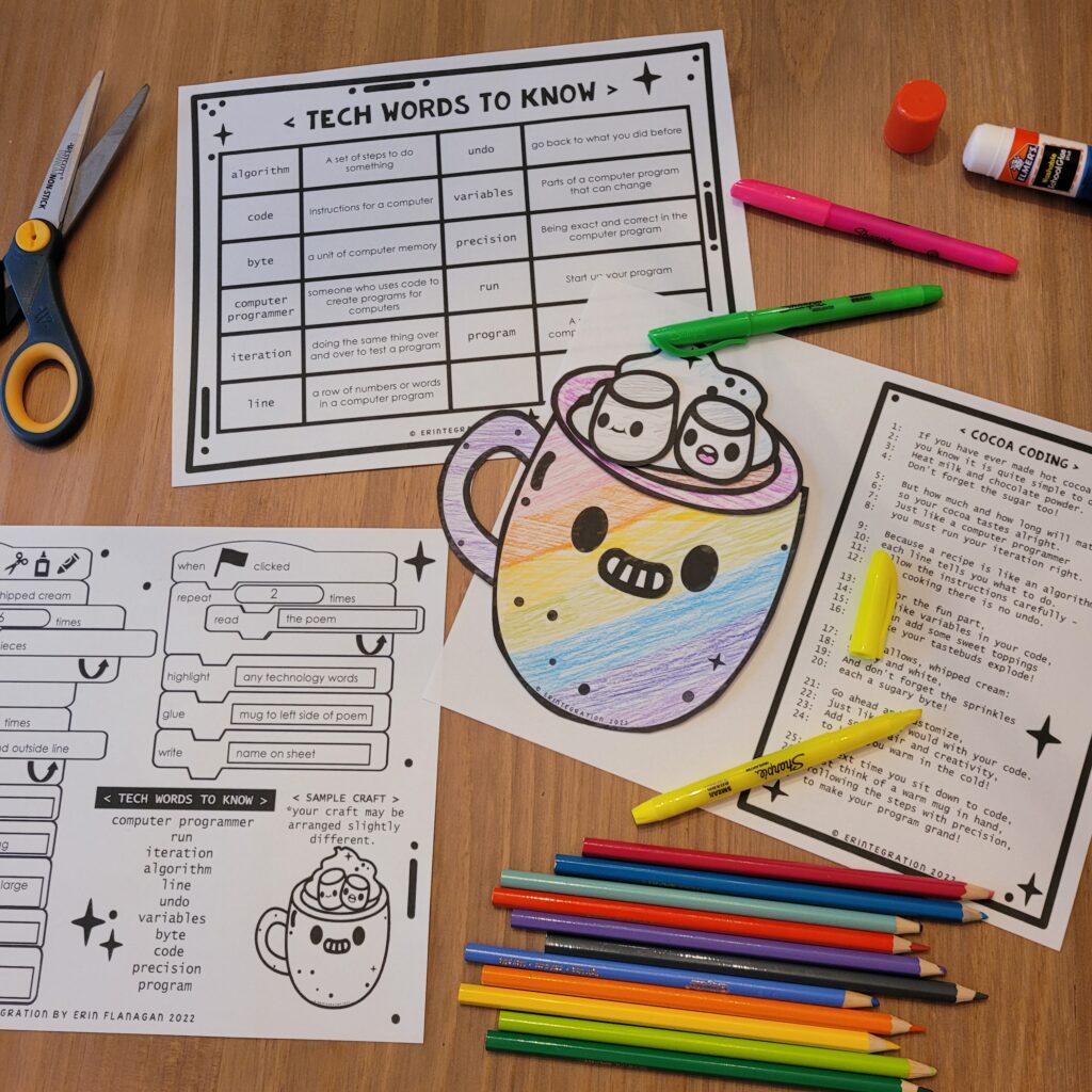 Teach Coding to Kids with Crafts - Erintegration