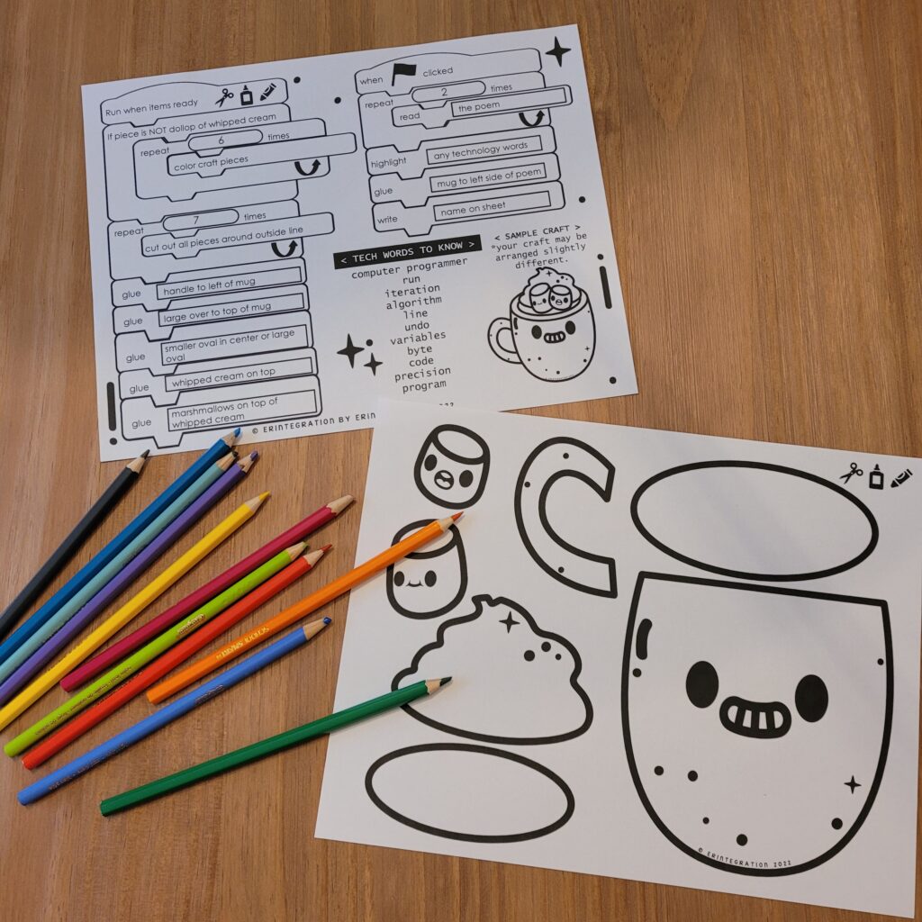 Teach Coding to Kids with Crafts - Erintegration