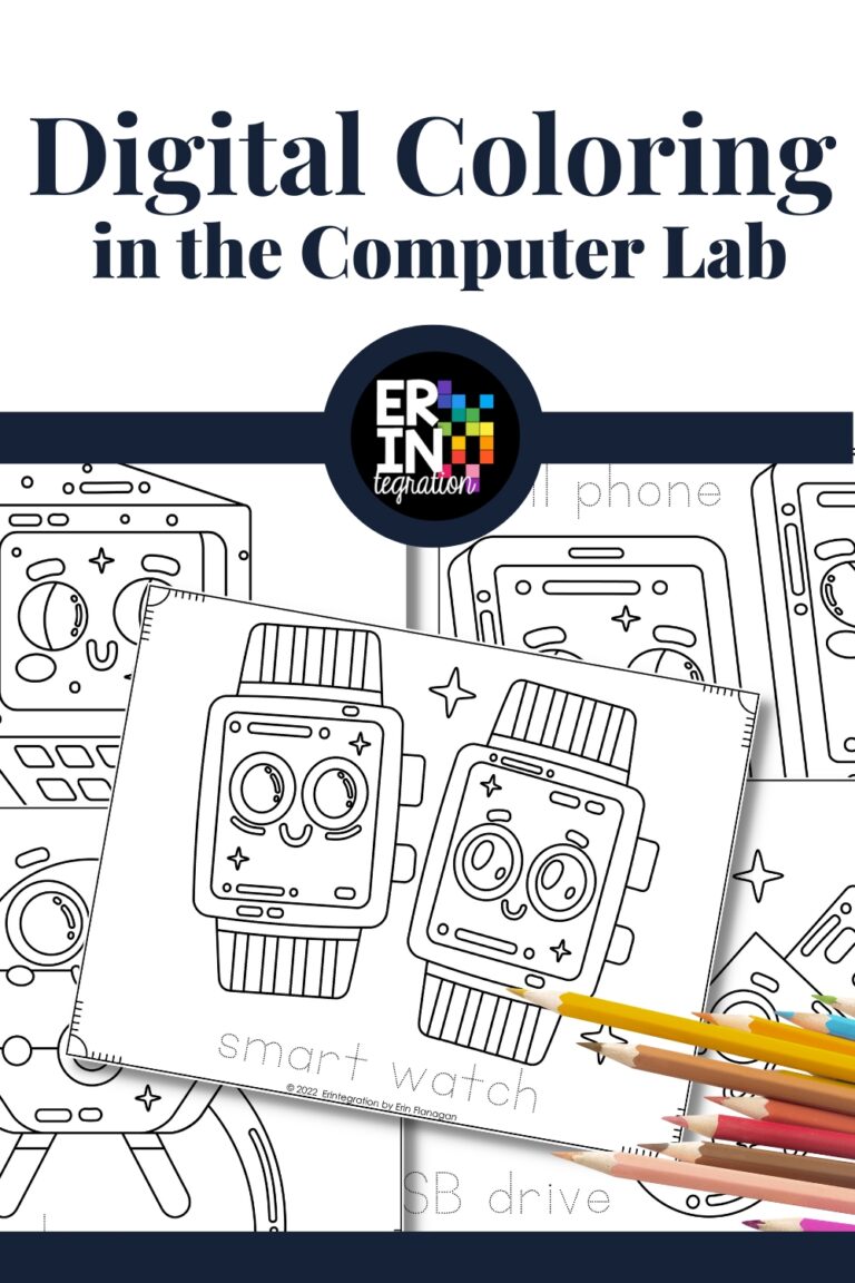 Technology Coloring Pages and the Benefits to Coloring in the Classroom ...