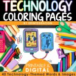 Technology Coloring Pages | 40 Printable Coloring Sheets - Erintegration